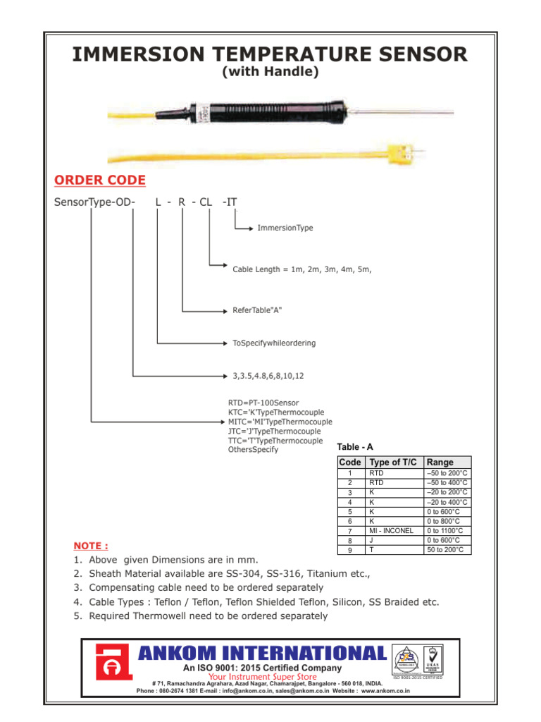 Temperature-Sensors-With-Handle | PDF | Mechanical Engineering | Materials