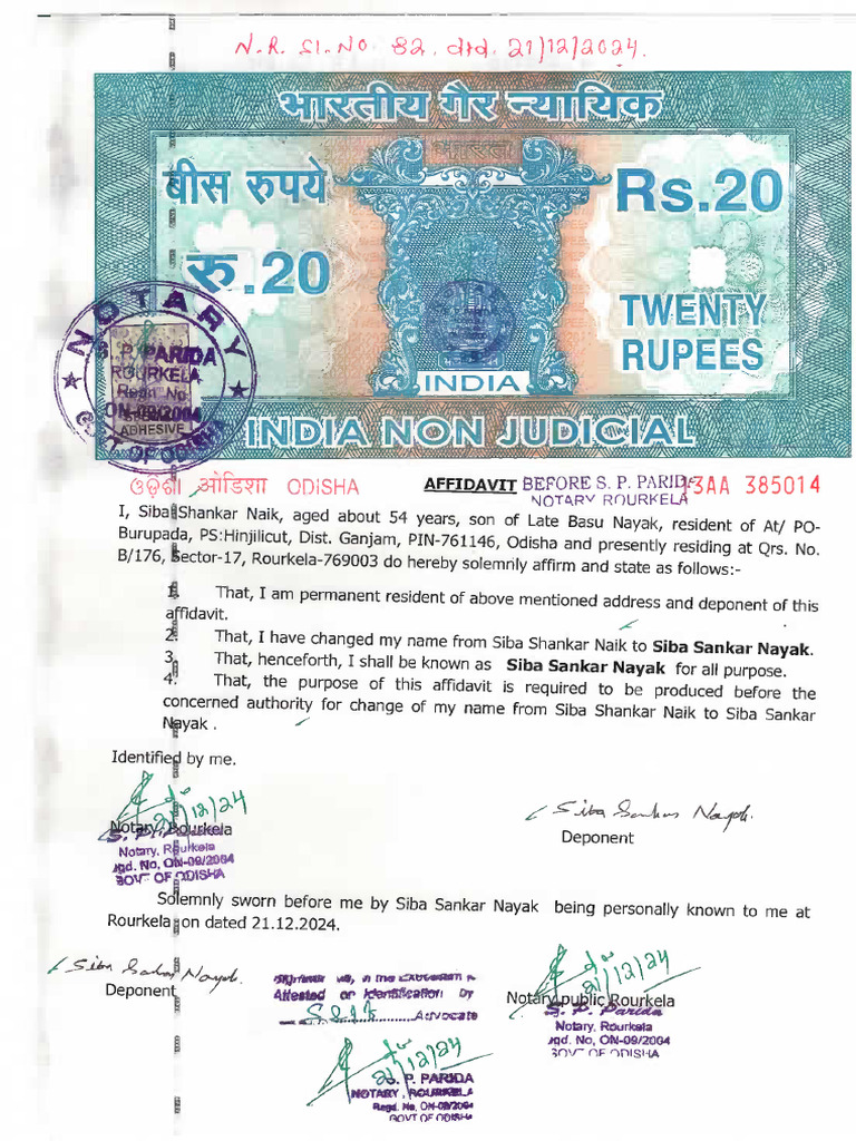Saffidavit | PDF