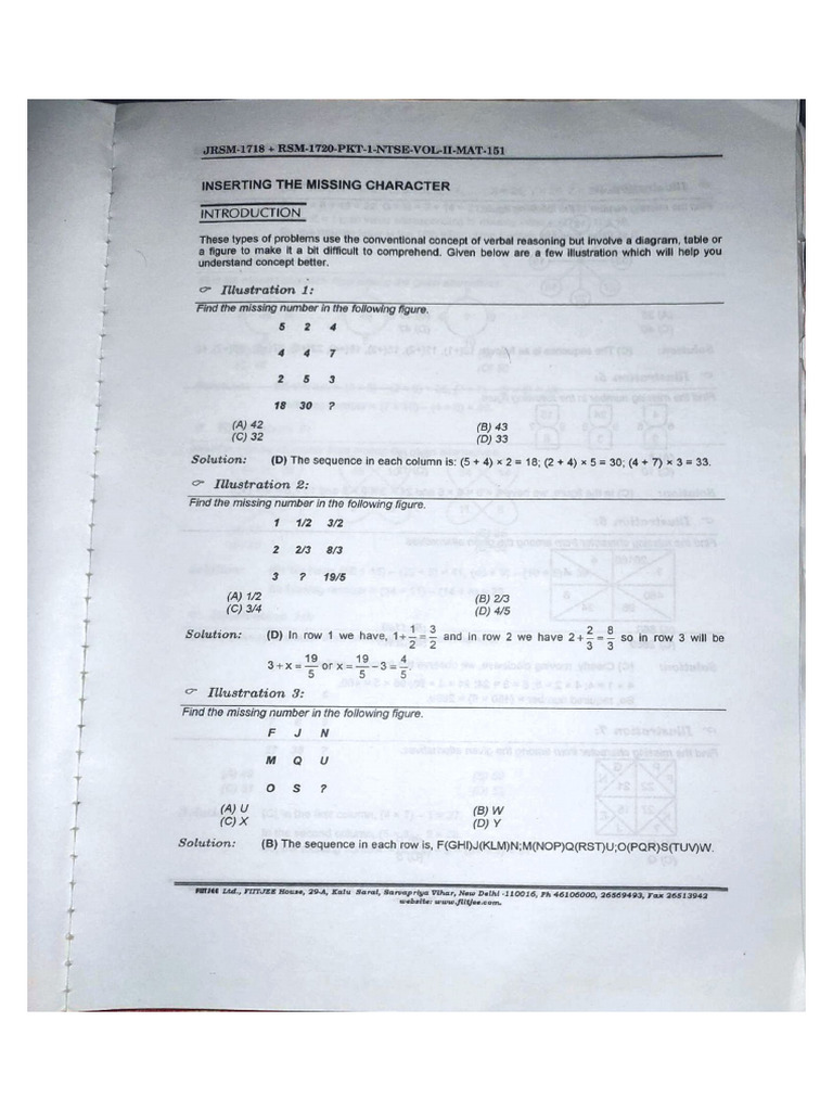inserting the missing character | PDF