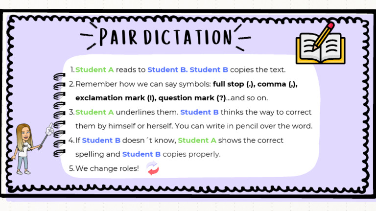 Pair Dictation Activity Guide | PDF
