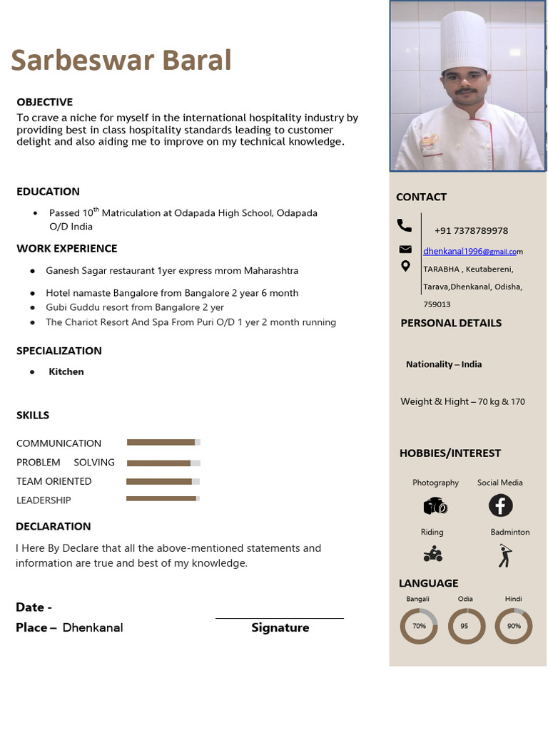 Sarbeswar Baral: Objective | PDF