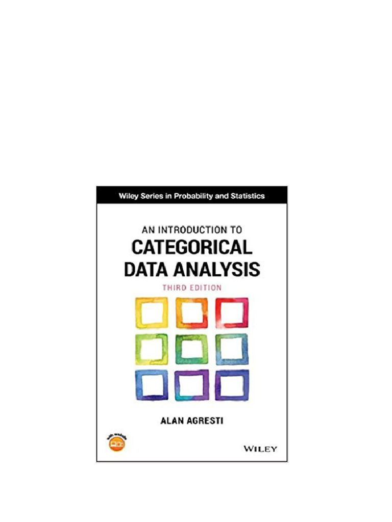 (Ebook PDF) An Introduction To Categorical Data Analysis by Alan Agrestiinstant Download | PDF ...