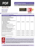 International Student Fee Guide | PDF | Payments | Banks