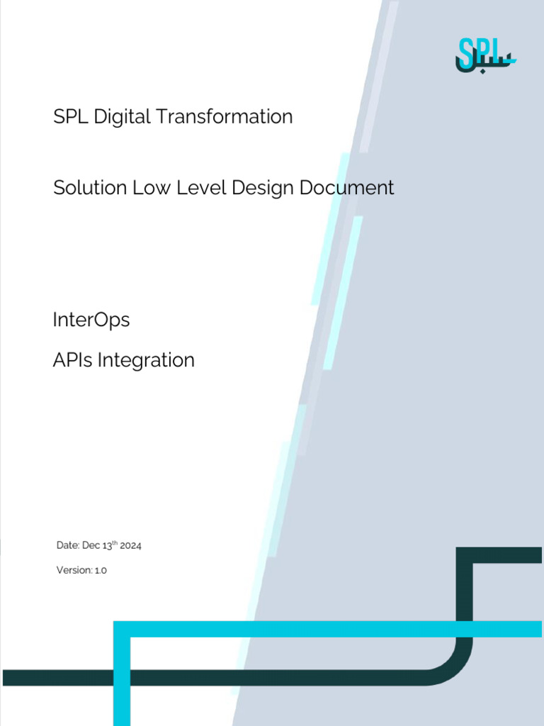 Solution Low Level Design InterOps | PDF | Software | Computer Science