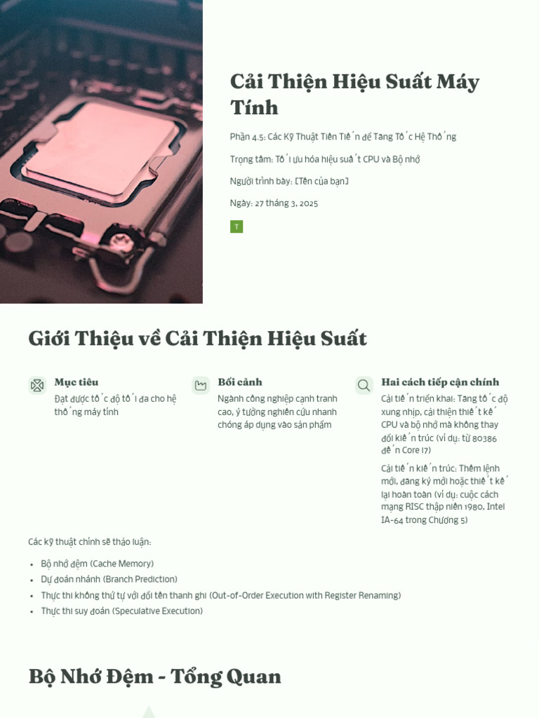 Cai-Thien-Hieu-Suat-May-Tinh | PDF