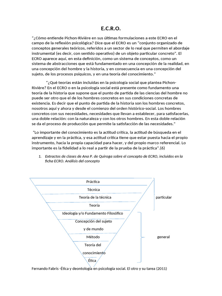 ECRO: Conceptos Clave en Psicología Social | PDF | Sicología | Teoría