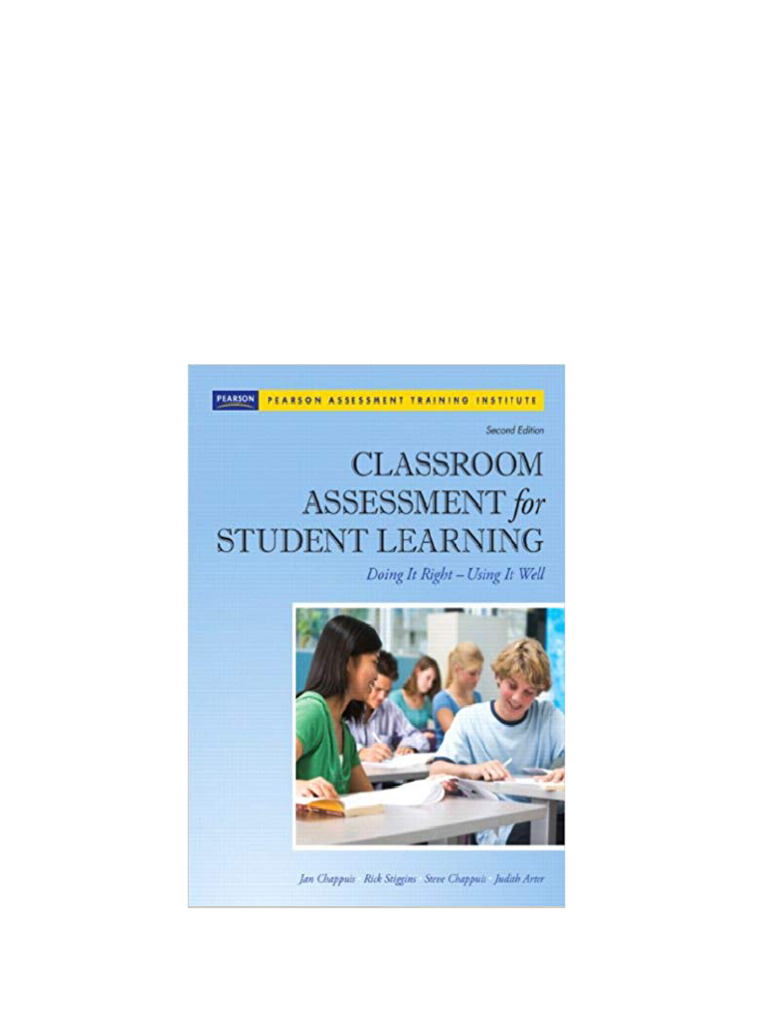 (Ebook PDF) Classroom Assessment For Student Learning: Doing It Right ...