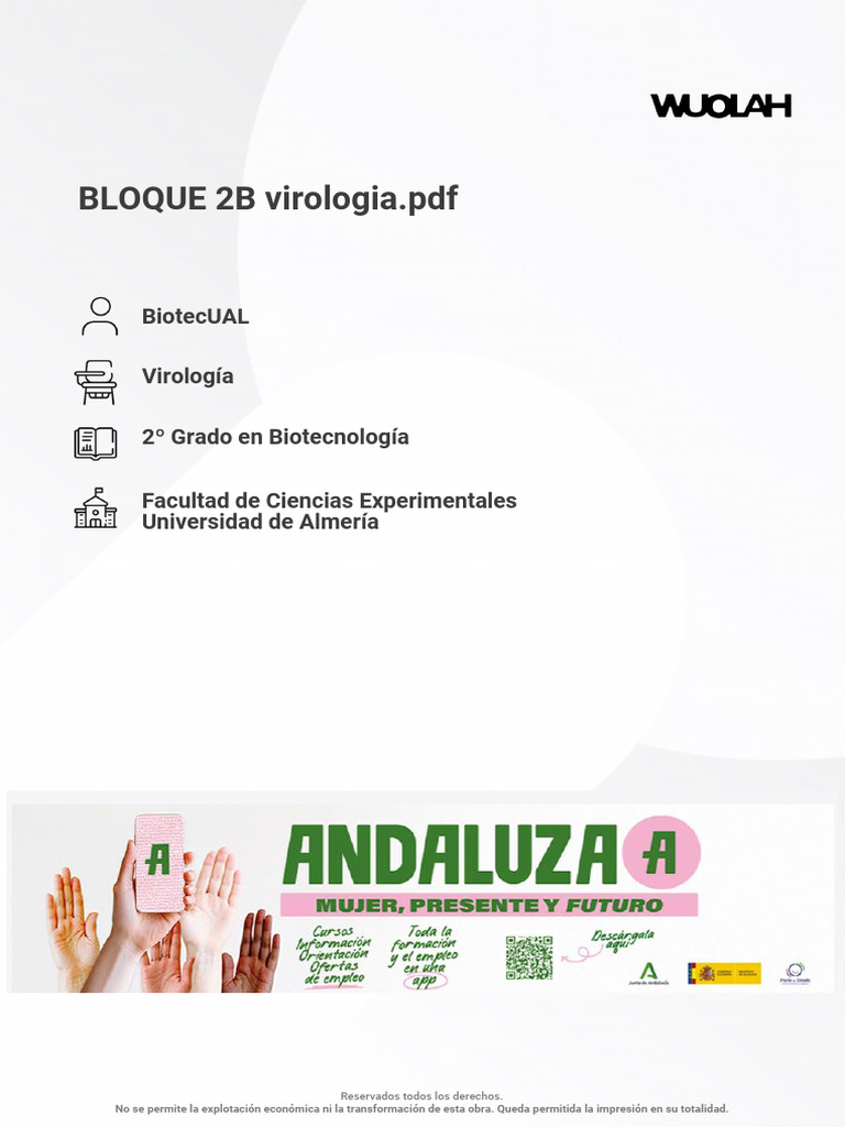 Test Bloque 2b Virolo | PDF | Virus | Rna