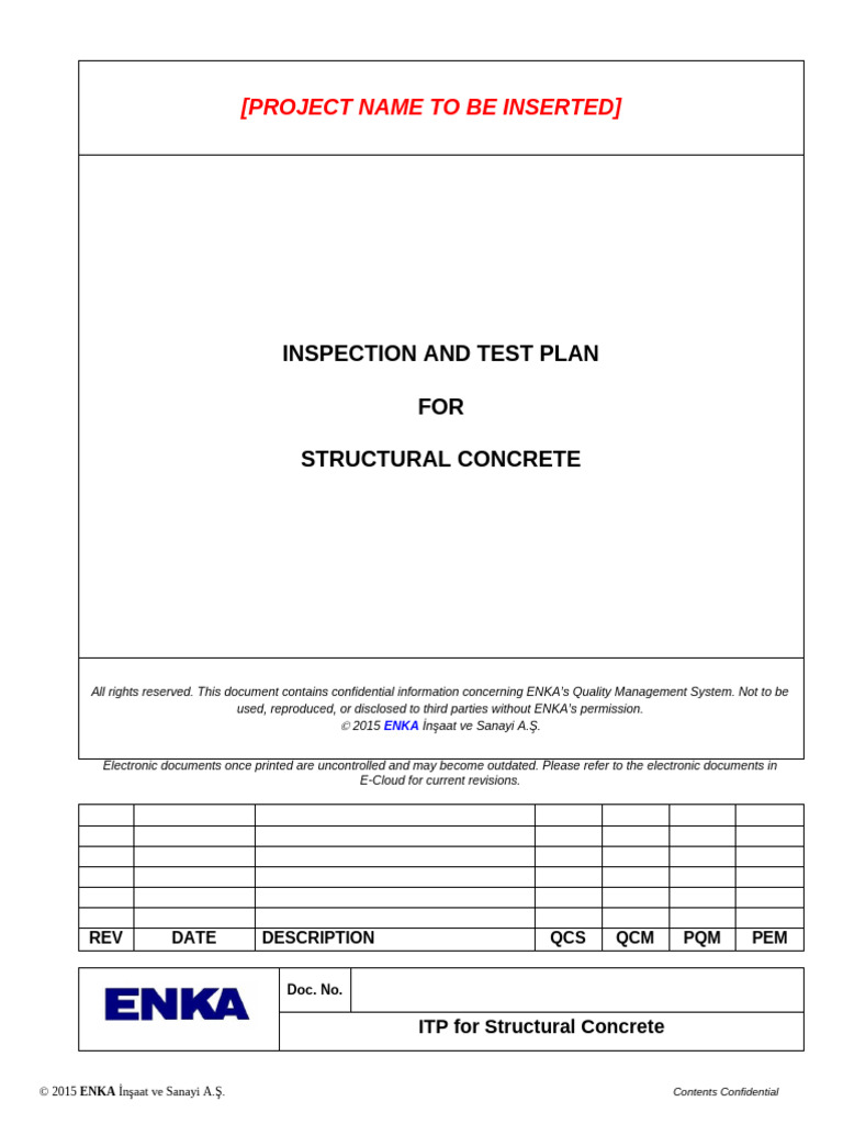 TR000-000-CW-ITP-00016 - 000 - ITP 224 Structural Concrete - ITP 224 ...