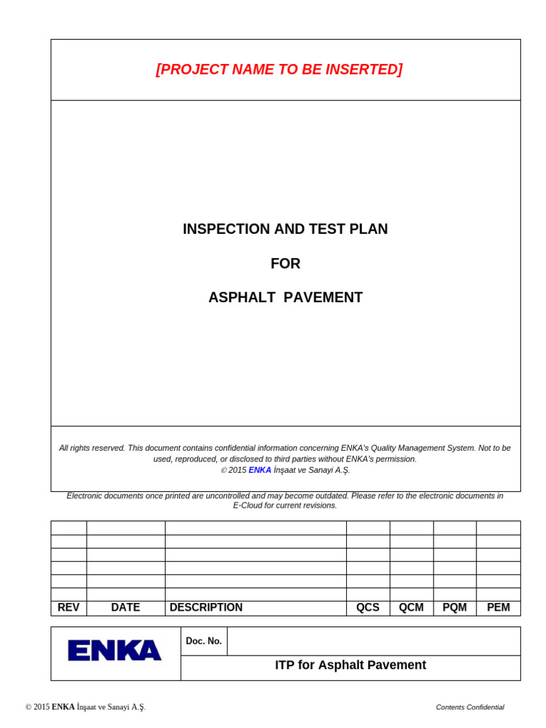 TR000-000-CW-ITP-00022_000_ITP 232 Asphalt Pavement_ITP 232 Asphalt Pavement | PDF | Road ...