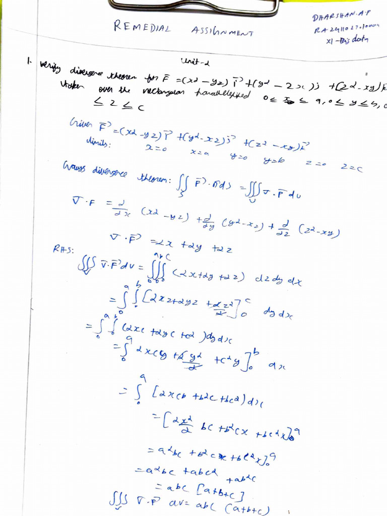 Remedial Assignment Maths | PDF