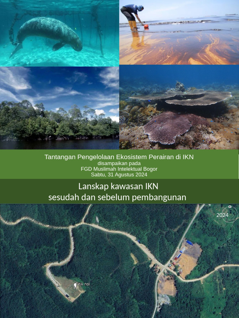 Tantangan Kondisi Ekosistem Perairan Di IKN | PDF