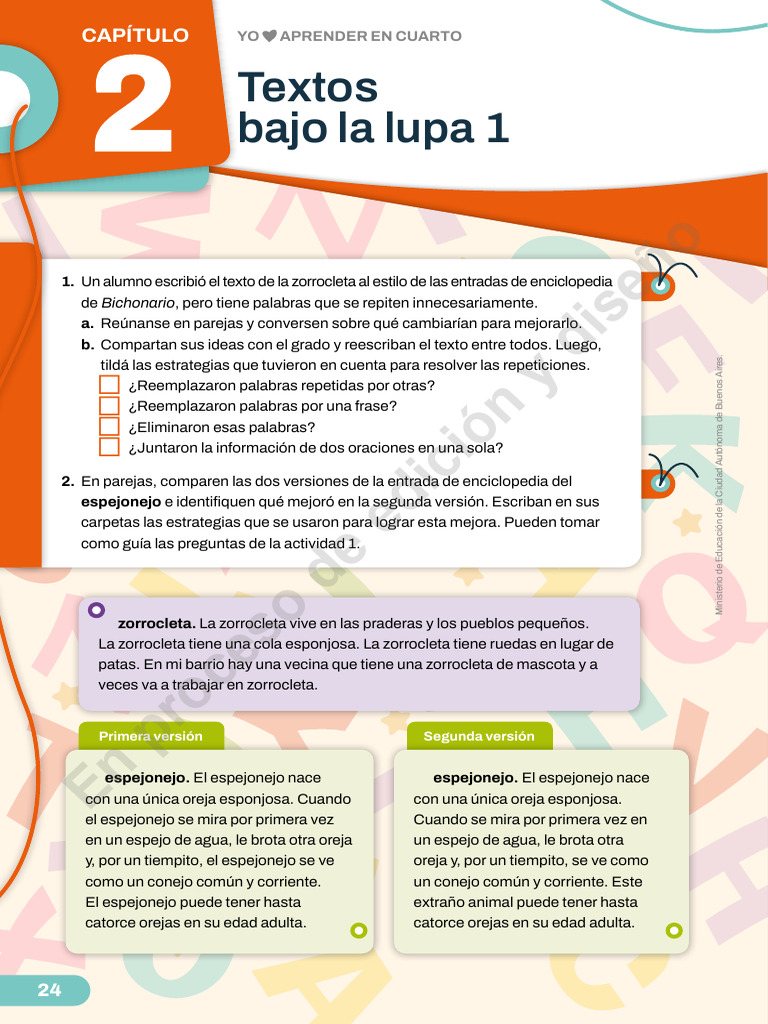 Libro 4to Capítulo 2 | PDF | León | Adjetivo