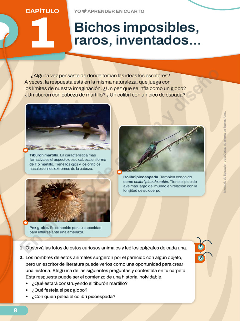 Libro 4to Capítulo 1 | PDF | Panda gigante | Zoología