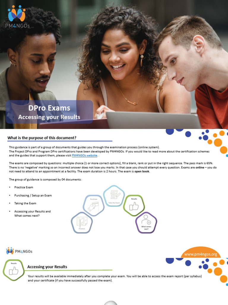 DPro Exam Process and Results Guide | PDF | Software | Computing