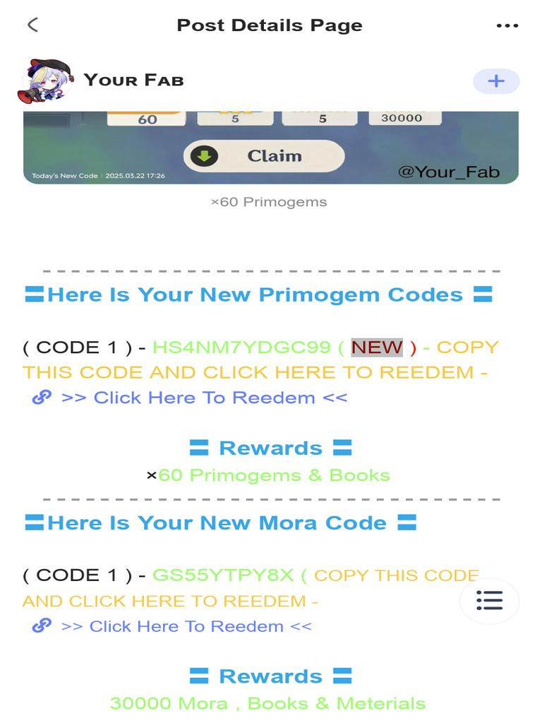 5.4 New Primogems Reedem Codes Is Here ? - ×60 Primogems + Mora Codes Hurry Guys (Check It Now ...