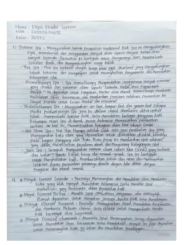 076C - Ellysa Ekadia Septiani - UAS SPA | PDF