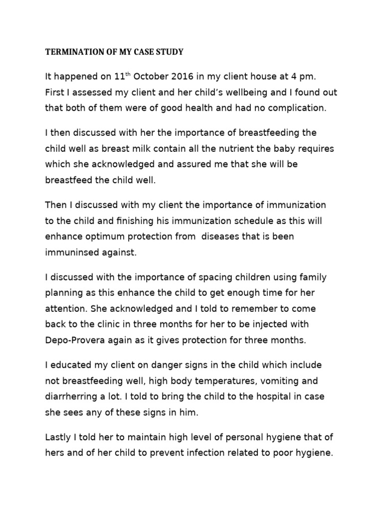 Midwifery Case Study: Antenatal to Postnatal Care | PDF | Childbirth ...