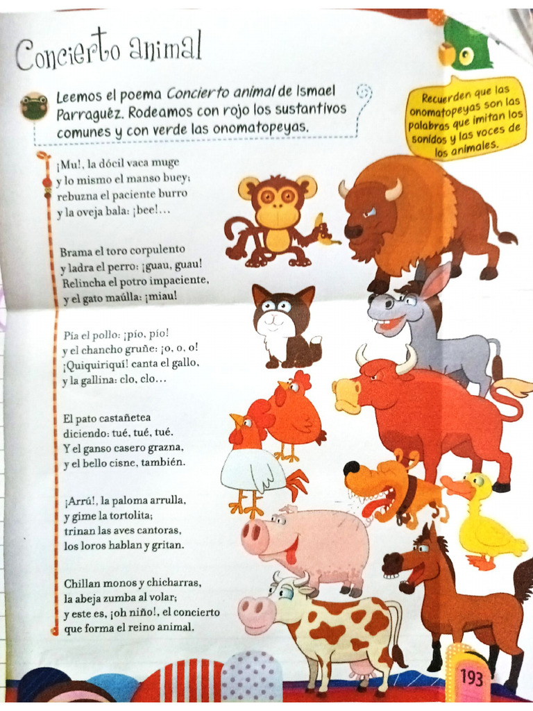 Poesía de Animales 08 | PDF