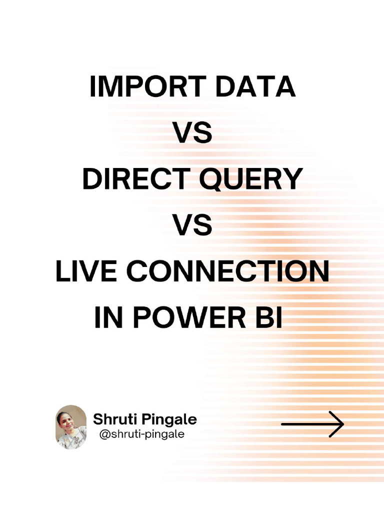 ImportVSDirect QueryVS LIVE | PDF