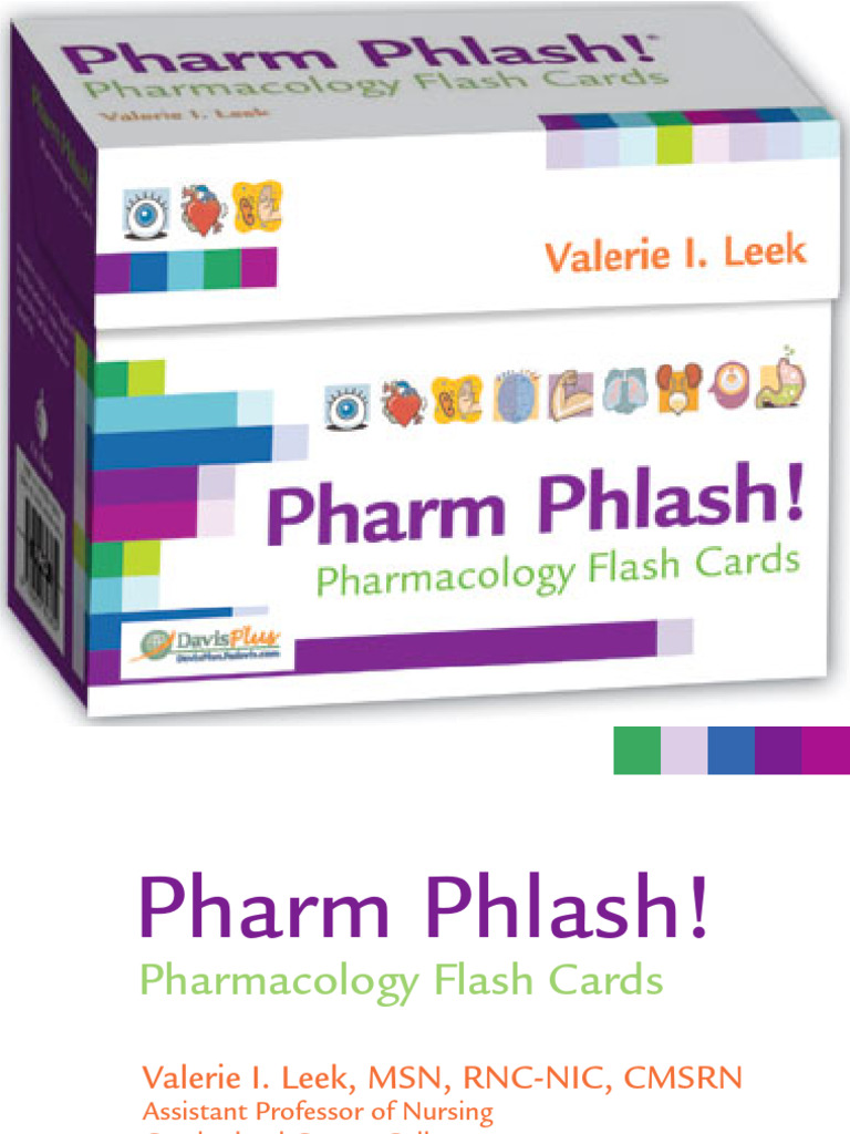 Pharm Phlash Cards | PDF | Medical Specialties | Clinical Medicine