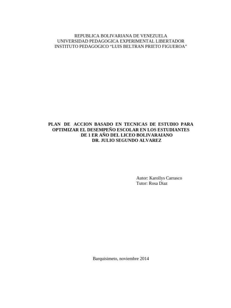 Preliminares Karol | PDF | Aprendizaje | Enseñando