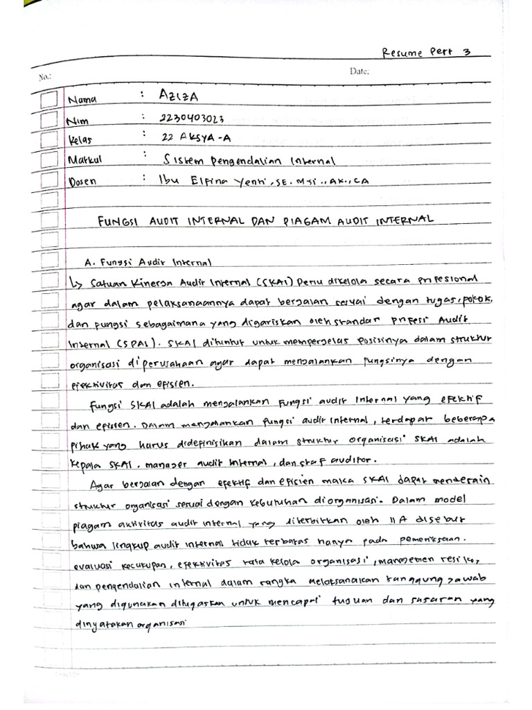Resume3 SPI Aziza | PDF
