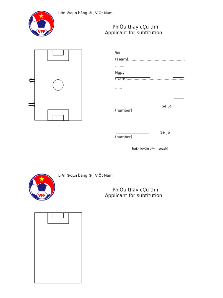 Phieu Thay Cau Thu | PDF