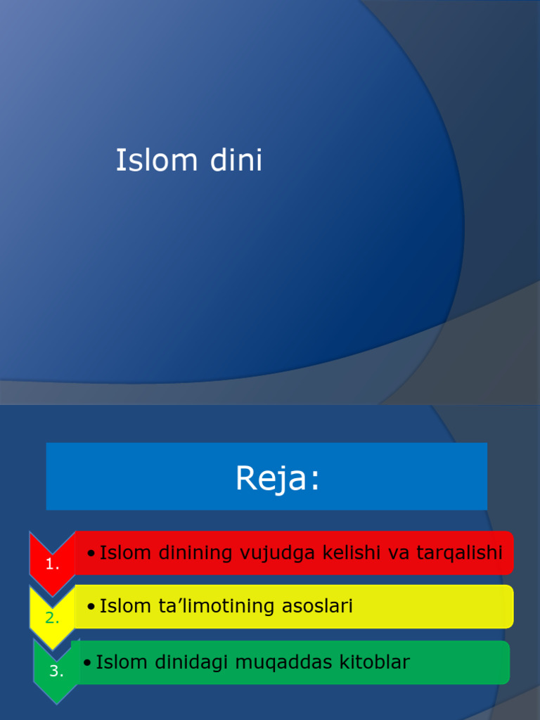 6-mavzu taqdimoti | PDF