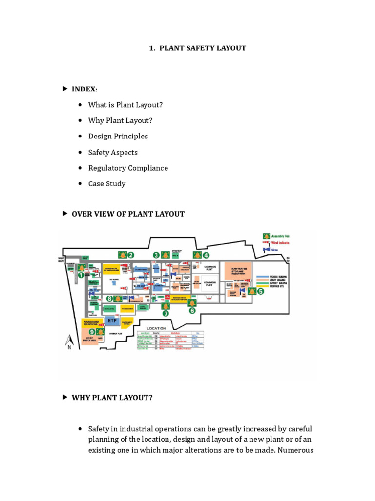 Impact of Safety in Plant Layout | PDF | Safety | Explosion