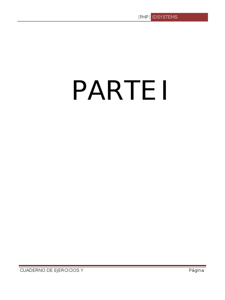 Ejercicios y Practicas PHP Parte I | PDF | Php | Comillas