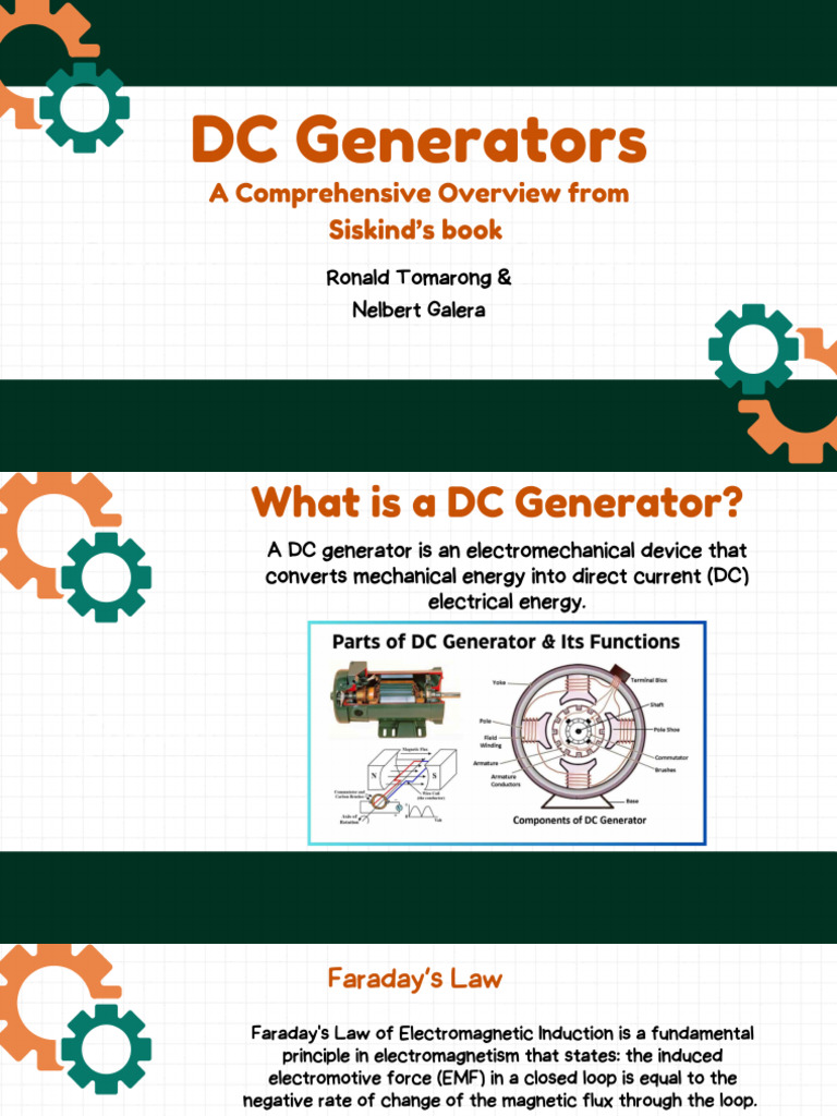 DC Generators | PDF