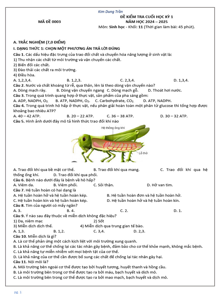 CK1-ĐỀ 0003-HS | PDF