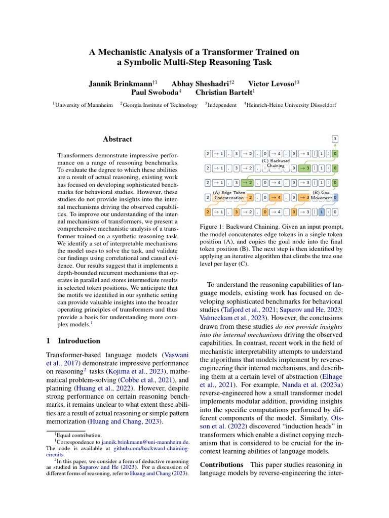 A Mechanistic Analysis of A Transformer Trained On | PDF | Cognition