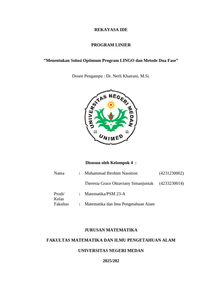 Rekayasa Ide Kelompok 4 | PDF