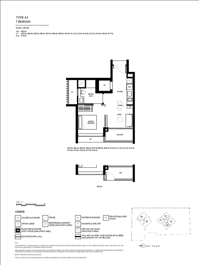 Arina East_Brochure Floorplans | PDF | Wall | Concrete