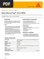 Sika Monotop - 122f | PDF | Technology & Engineering