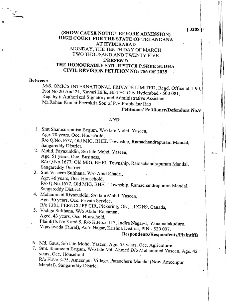 CRP 786 of 2025 - Phoenix | PDF