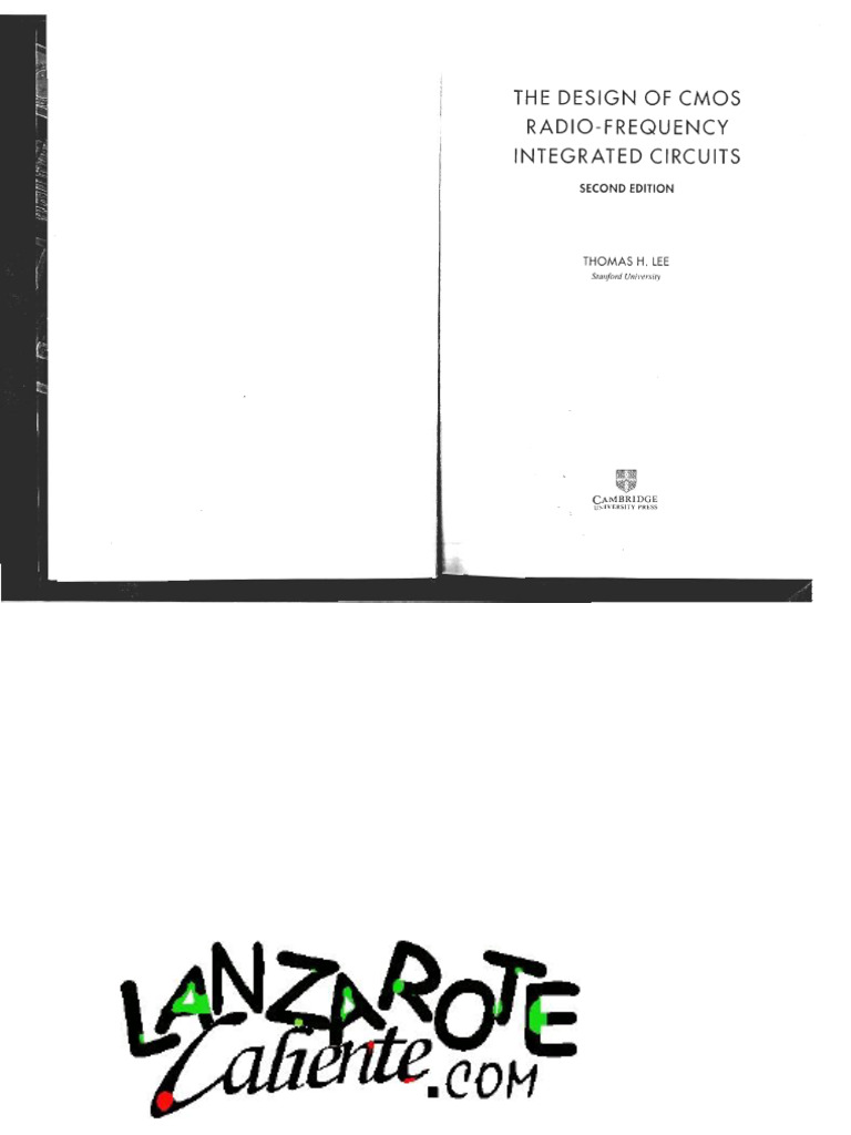 The Design of CMOS Radio-Frequency Integrated Circuits (2nd Ed.) (Lee ...