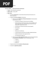 Ifrs 7 - Disclosures of Financial Instruments | PDF | Fair Value ...