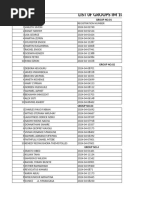 2024 Group 2 Class Lists | PDF