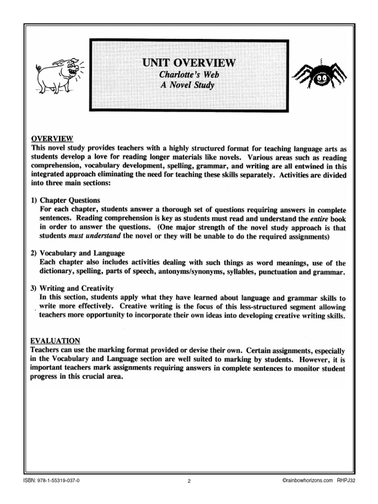 charlottes-web study guide | PDF