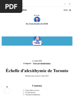 Toronto Alexithymia Scale Questionnaire TAS 20 | PDF | Feeling | Mental ...