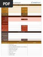 Event Function Planning Sheet | PDF