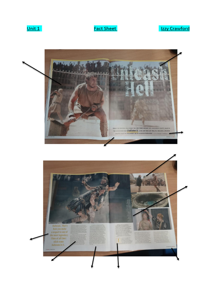 Double Page Spread in Empire Magazine | PDF | Page Layout
