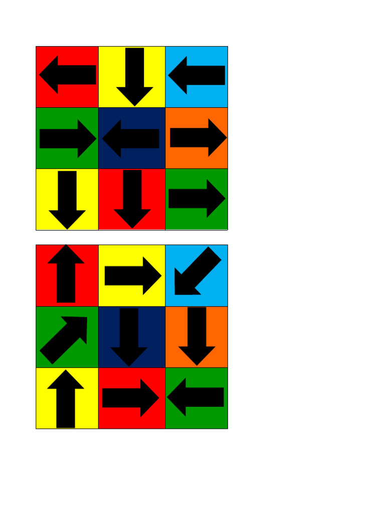 Cuadros Con Flechas | PDF