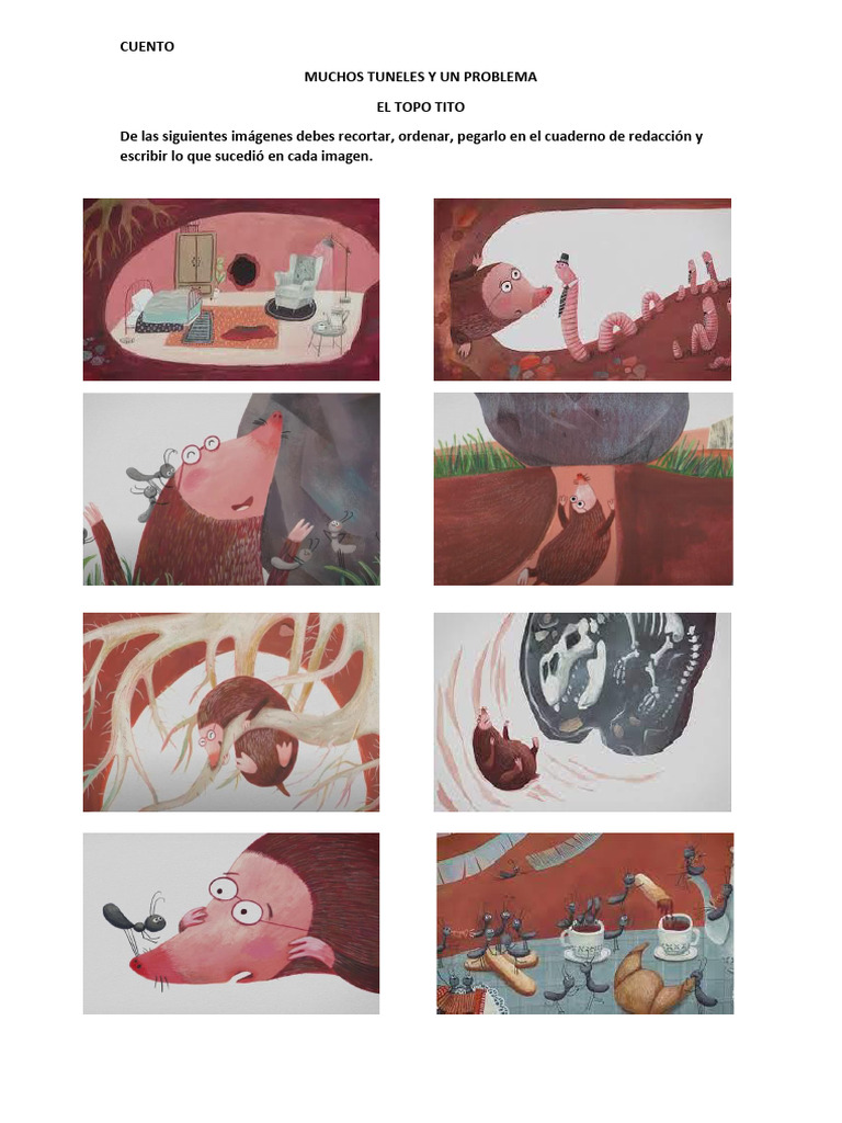 Muchos Tuneles y Un Problema - El Topo Tito | PDF