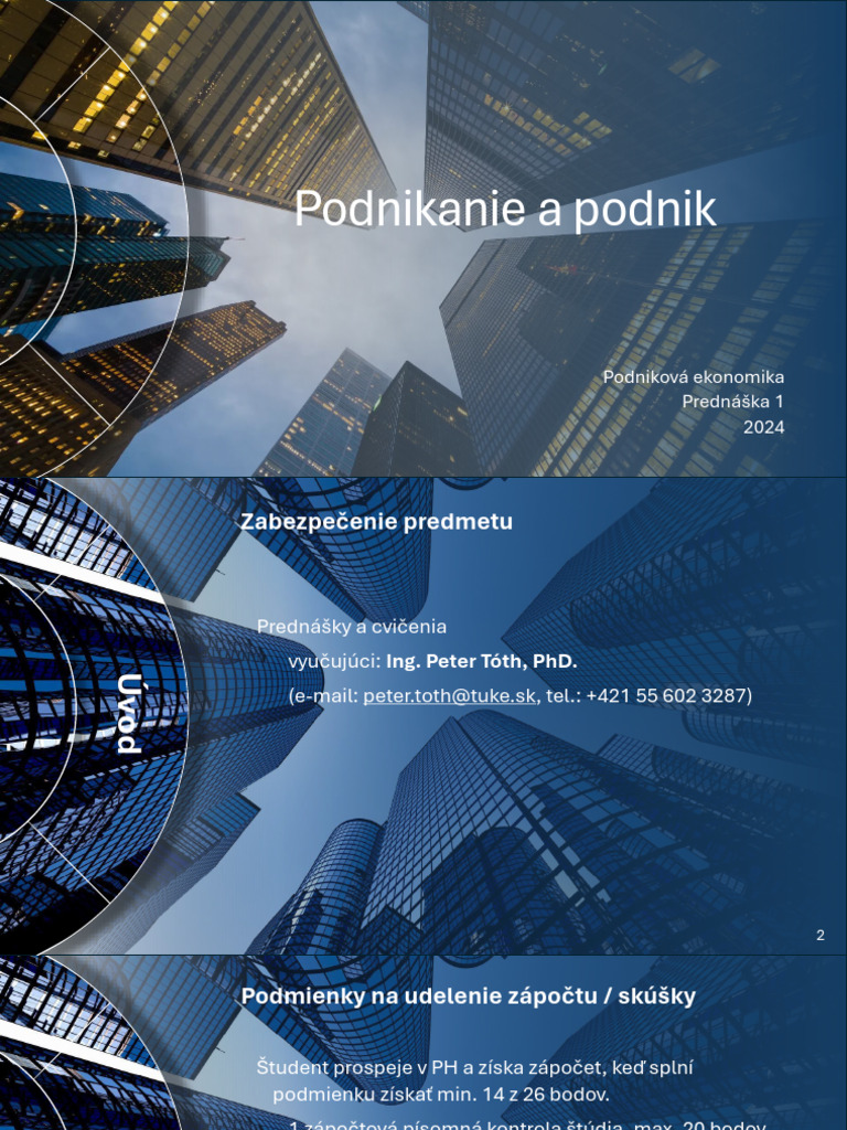 Prednaska 1 | PDF