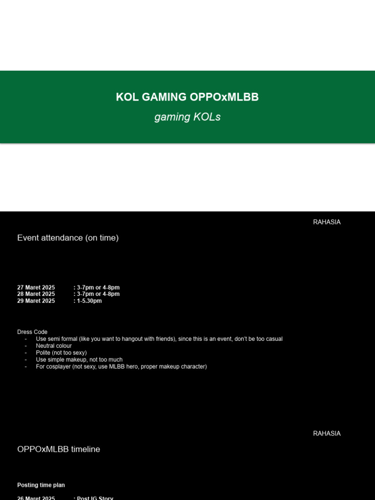 Kol Gaming Brief 2025 | PDF