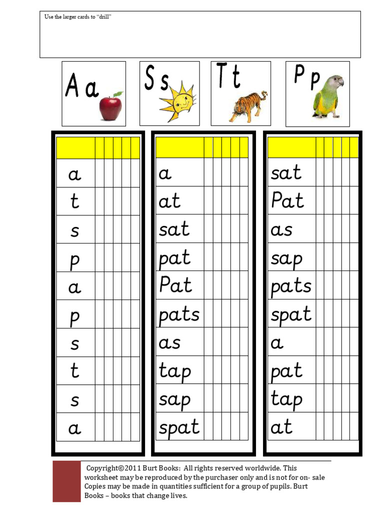 Phonic Sounds Satp List | PDF